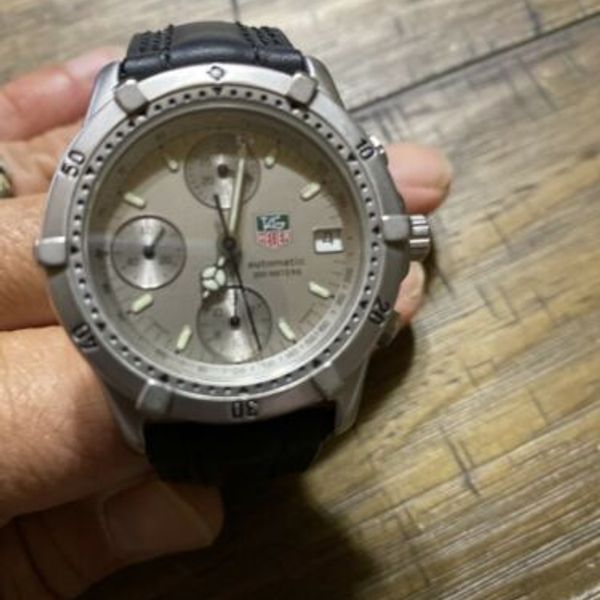 Tag Heuer Pro 760 306 Silver Chronograph Automatic Men's Watch ...
