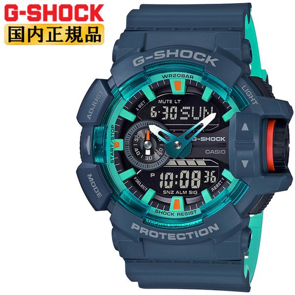 Genuine Casio G-Shock Navy Blue GA-400CC-2AJF CASIO G-SHOCK Digital ...