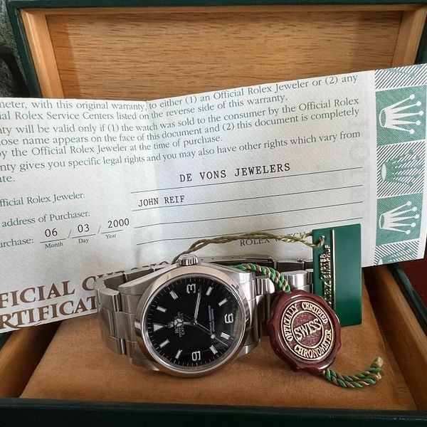 FS - Rolex 14270 $4999 complete package | WatchCharts