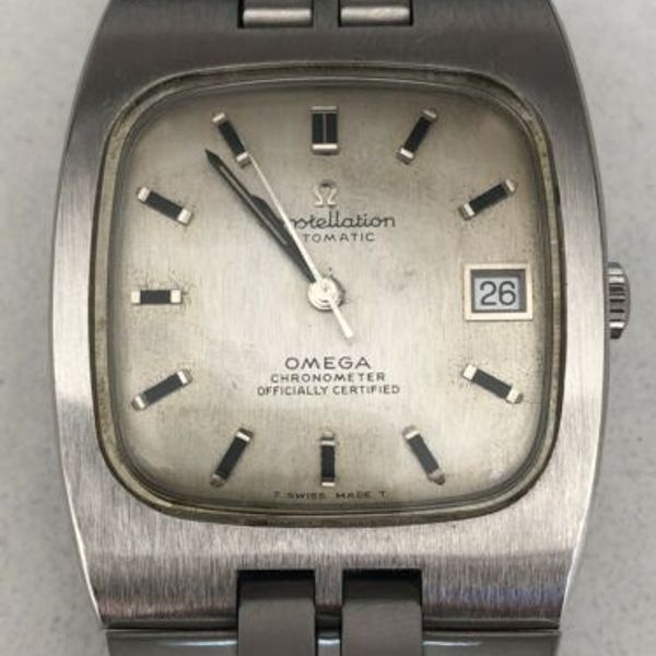 Vintage 70s Original Omega Constellation TV Dial 168.047 | WatchCharts Marketplace