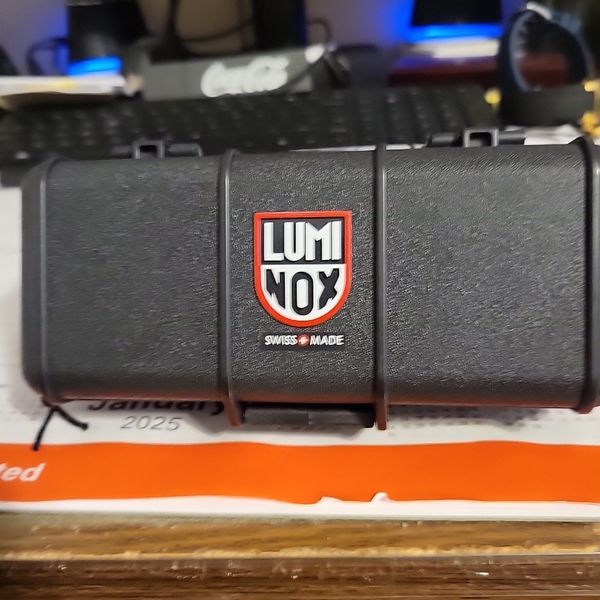 Luminox Original Navy SEAL 3051 44mm Black Carbon Fiber Case with Black ...