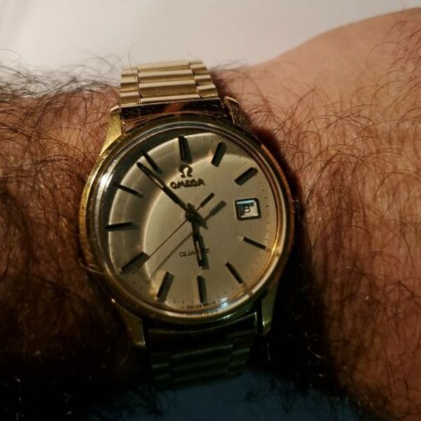 1970'S VINTAGE OMEGA 1342 MEN'S WRISTWATCH W/QUARTZ MOVEMENT - GREAT ...