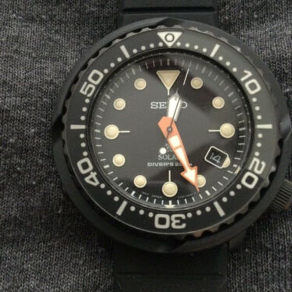 Seiko SNE577 blackout tuna | WatchCharts Marketplace