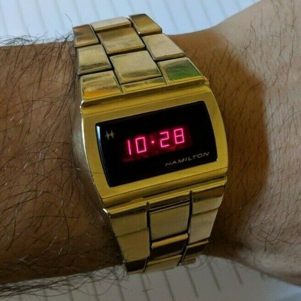 1970s Vintage Hamilton QED II Wristwatch | WatchCharts Marketplace