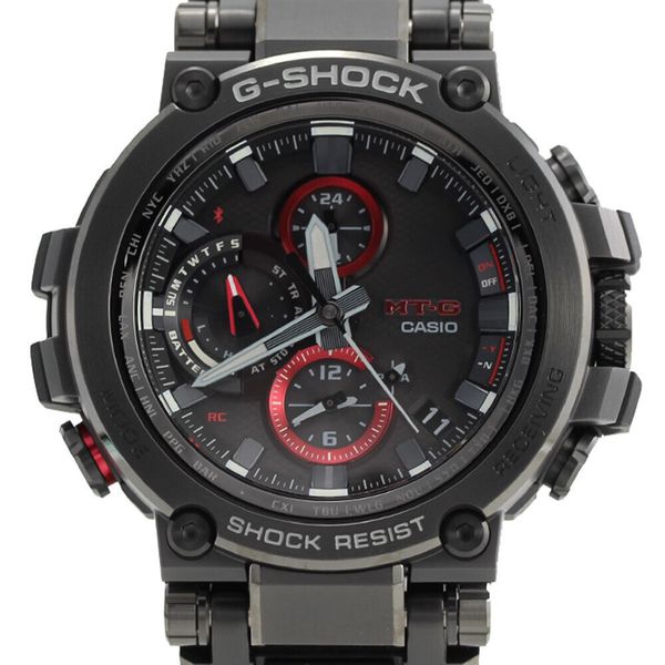 CASIO G-SHOCK MTG-B1000B-1AJF MT-G MTG-B1000 MTG Bluetooth Solar/Radio Black | WatchCharts ...
