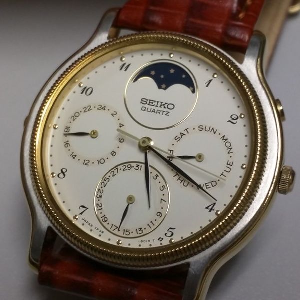 Seiko Moonphase triple dial full kit - price reduced to $275 ...