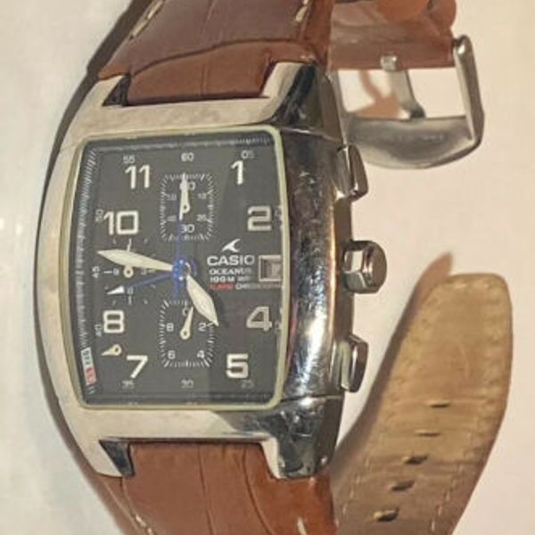 Casio Oceanus Alarm #2714 OC-502 Mens Chronograph | WatchCharts