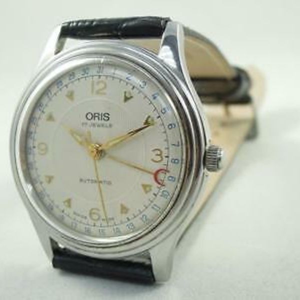 Authentic Oris Pointer Date 7403-40 Stainless Steel 34mm Automatic ...