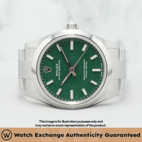 New Rolex Oyster Perpetual Oyster 277200 OP Green Dial Z21165 Nov 2025 ...
