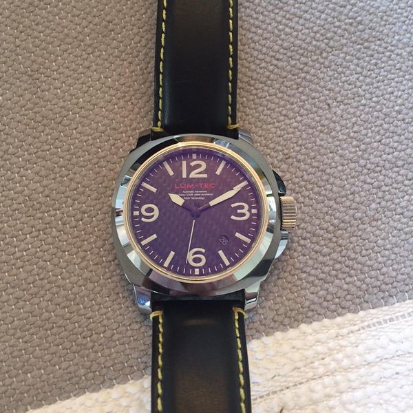 FS: Lum-Tec M8 Tungsten Carbide / Carbon Fiber Dial / B051/100 ...