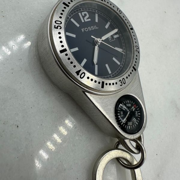 Fossil ML-9230470 Pocket Watch with Compass, Light does NOT work ...