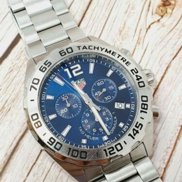 Tag Heuer Formula 1 Chronograph Quartz CAZ101K BA0842 - 43mm - Boxed ...