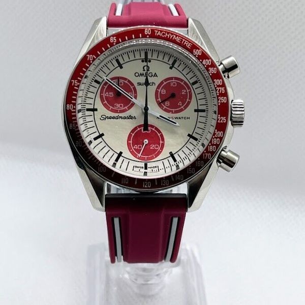 Omega Moonswatch Metal Case Mod - Mission To Pluto - Silicone Rubber ...