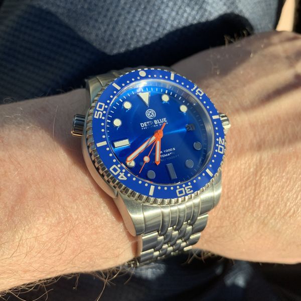 FS: DEEP BLUE DIVER 1000 40mm Blue Dial | WatchCharts Marketplace