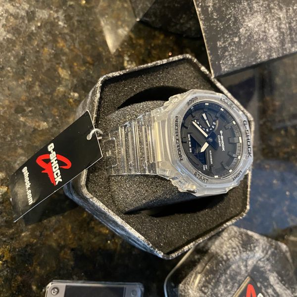 FS: G-Shock GA2100SKE-7A Clear Translucent Casio Oak Casiooak | WatchCharts
