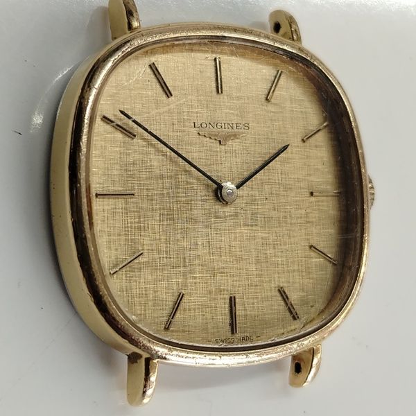 1970s Vintage Longines 247 Mechanical Gents Watch Gold Plate Ellipse ...