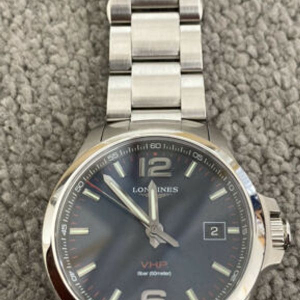 Longines Conquest VHP Mens Watch 43mm Package | WatchCharts
