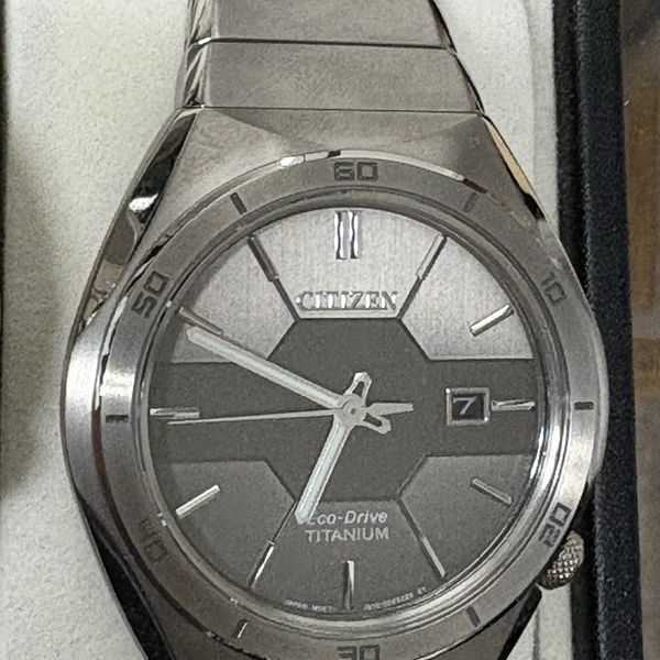 Citizen Super Titanium Armor 41mm Solar Men's Watch | WatchCharts ...