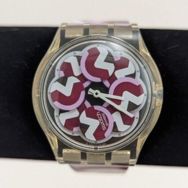 Rare 2007 Swatch Interpretation SUPK103 Moving Art | WatchCharts ...