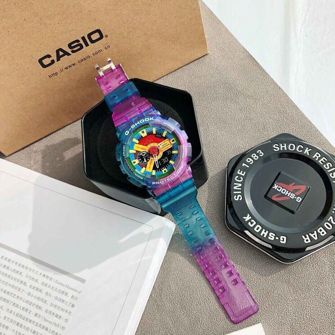 Casio GA110 Series g-shock Sports Watch Multicolor NEW | WatchCharts