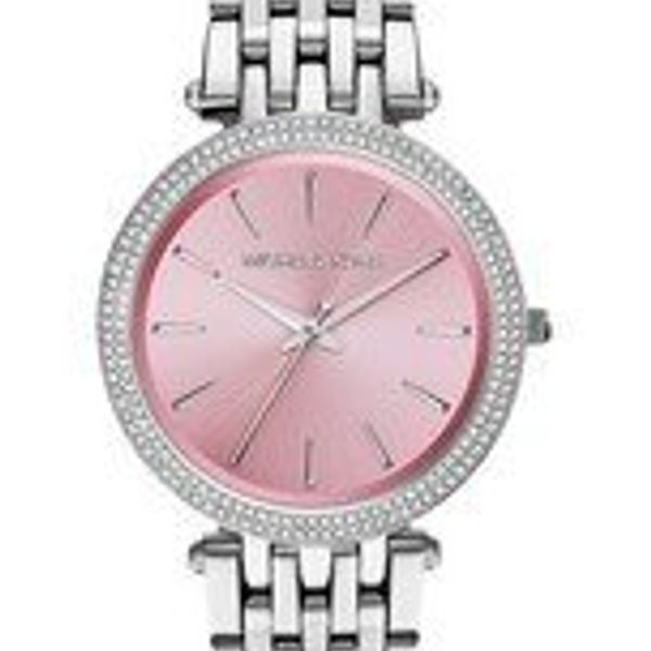 FS: Michael Kors Darci Pink Dial Crystals MK3352 Women's Watch FREE ...