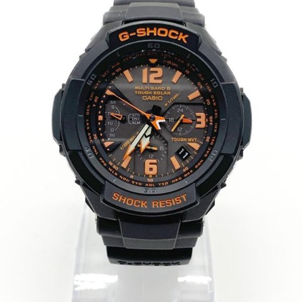 CASIO Casio G-SHOCK sky cockpit GW-3000B radio solar watch [used] rf ...