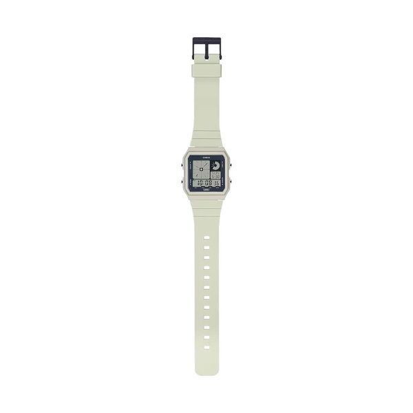 Casio Pop Light Grey Bio-Resin Band Unisex 50m Twin Graph Digital Watch ...