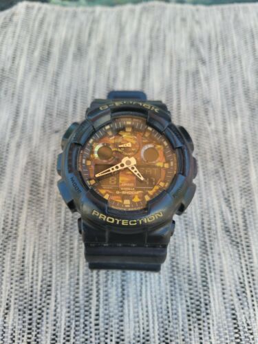 Casio G-Shock 5081 Camouflage Dial Series Ga-100Cf Fresh battery | WatchCharts Marketplace