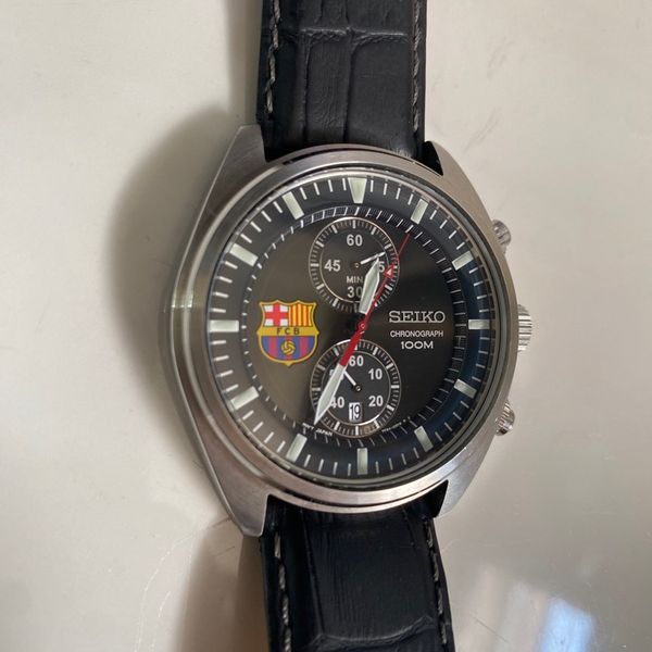 Seiko Watch Barcelona Chronograph Quartz | WatchCharts Marketplace