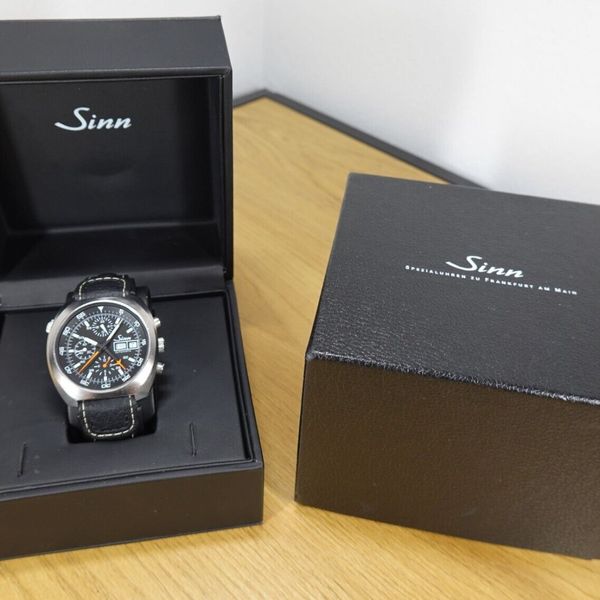 Sinn 43mm 142 St D1 Chronograph Automatic Vintage Lemania Space ...
