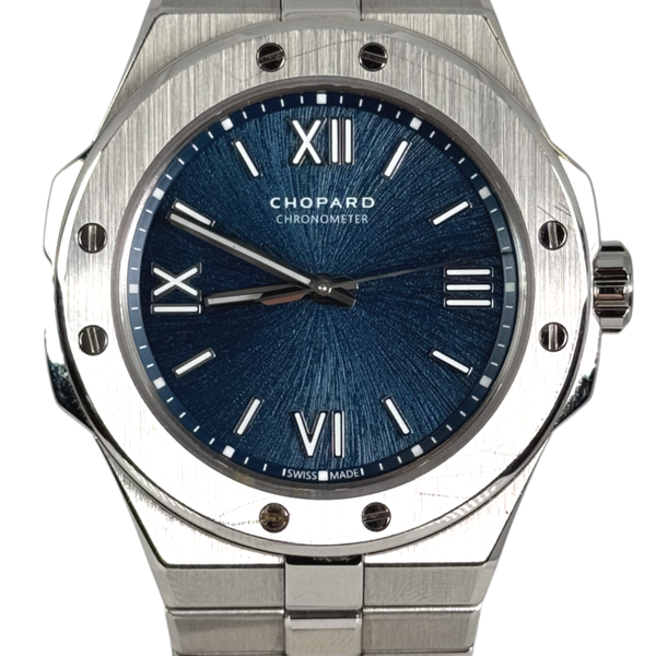 Chopard Alpine Eagle 36 Ref. 298601 Stainless Steel Blue DIal Automatic ...
