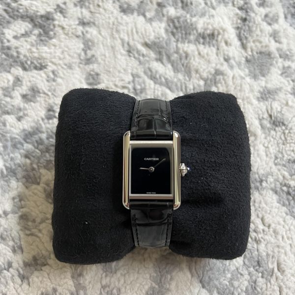 [WTS] BNIB 2022 Cartier Tank All-Black One Shot. Small Case WSTA0071 ...