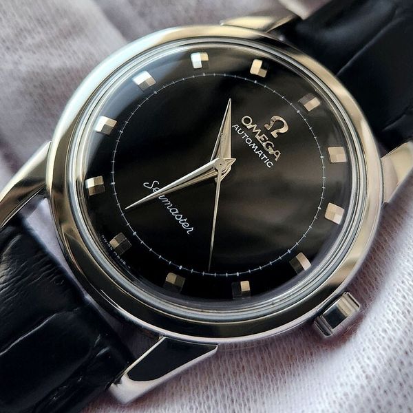 OMEGA SEAMASTER AUTOMATIC 2767 5 SC CAL354 BLACK DIAL MEN'S WATCH ...