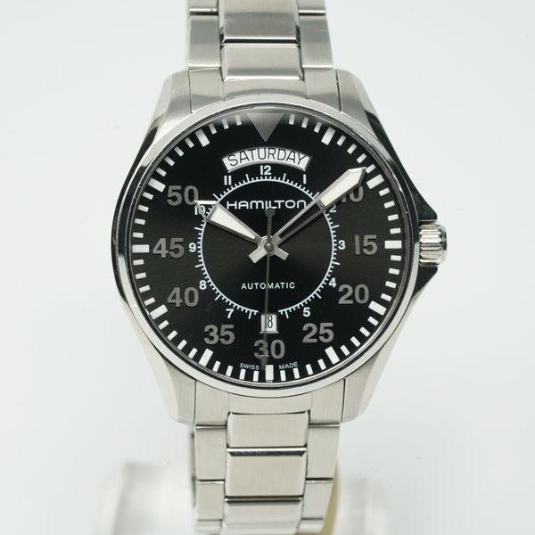 FS: Hamilton Khaki Pilot Day Date H64615135 | WatchCharts Marketplace