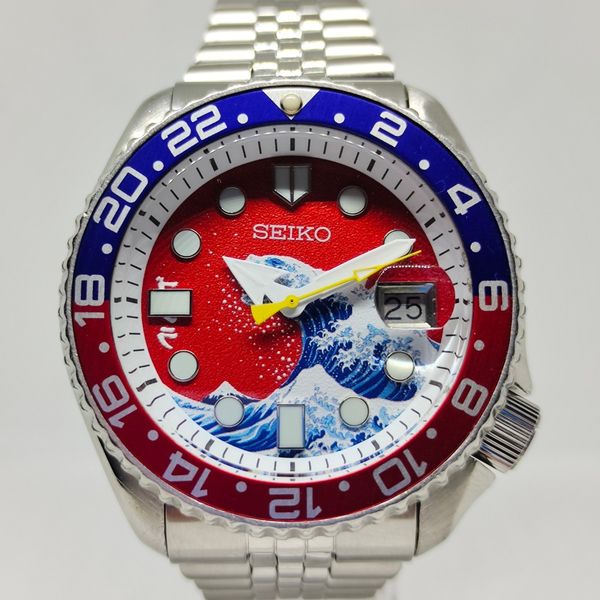 PRE OWNED SEIKO DIVERS 7002-700J GODZILLA DIAL AUTOMATIC MENS WATCH ...