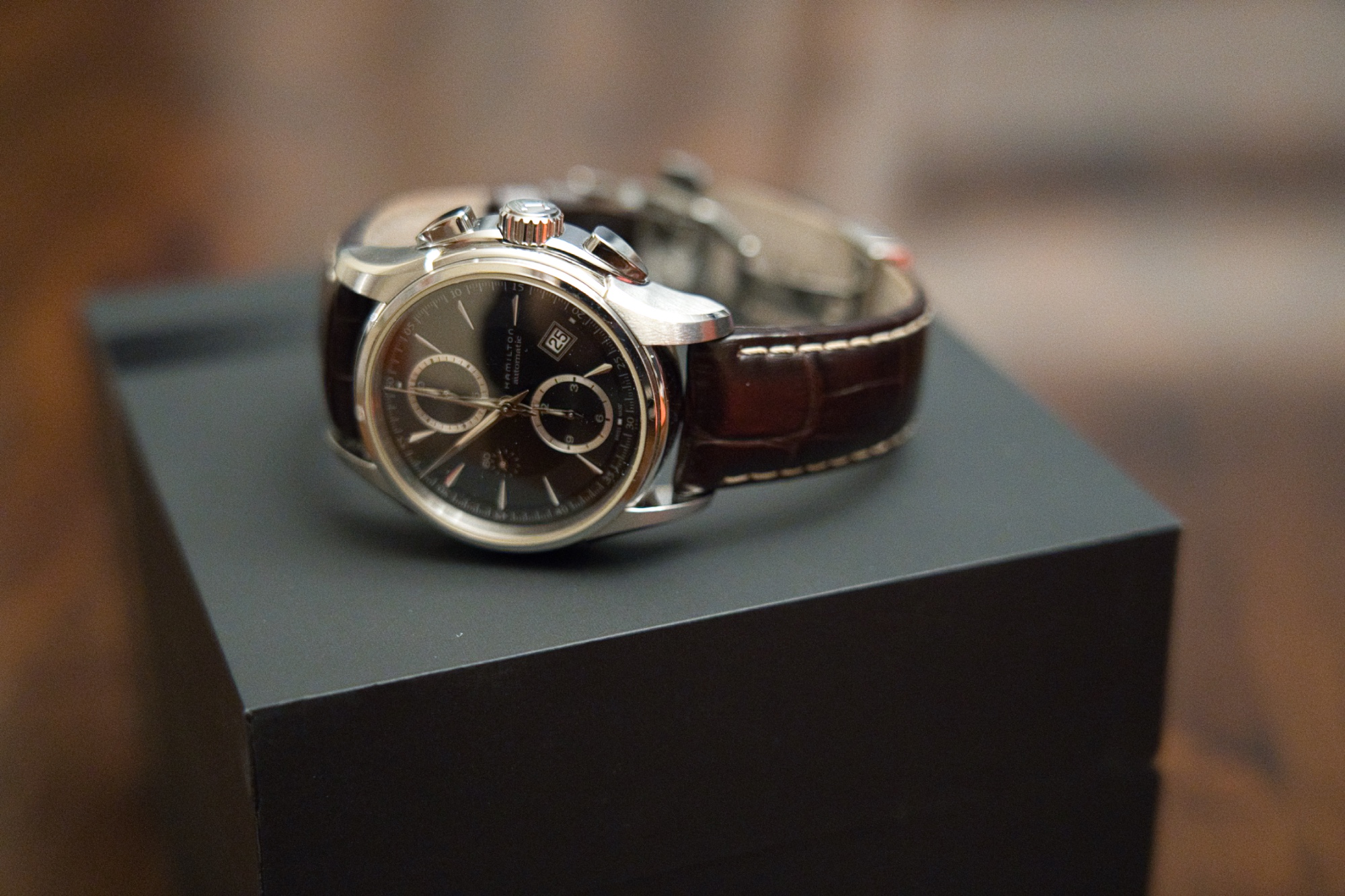 FS: Hamilton Jazzmaster Automatic Chronograph (H32616133) | WatchCharts Marketplace