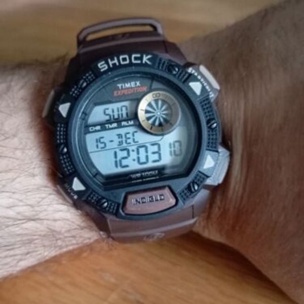 TIMEX SHOCK expedition mens watch digital | WatchCharts Marketplace