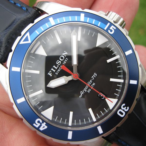 SOLD: Filson Shinola Dutch Harbor Black Dial Dive Watch | WatchCharts ...