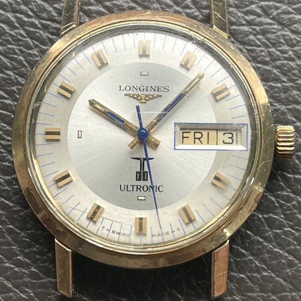 LONGINES "ULTRONIC" ACCUTRON PATENT MANS VINTAGE WRISTWATCH FABULOUS ...