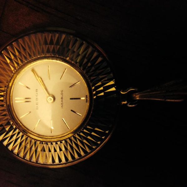 Vintage SWISS DEBOR INCABLOC Ladies Pendant Watch, Manual Wind, Runs ...