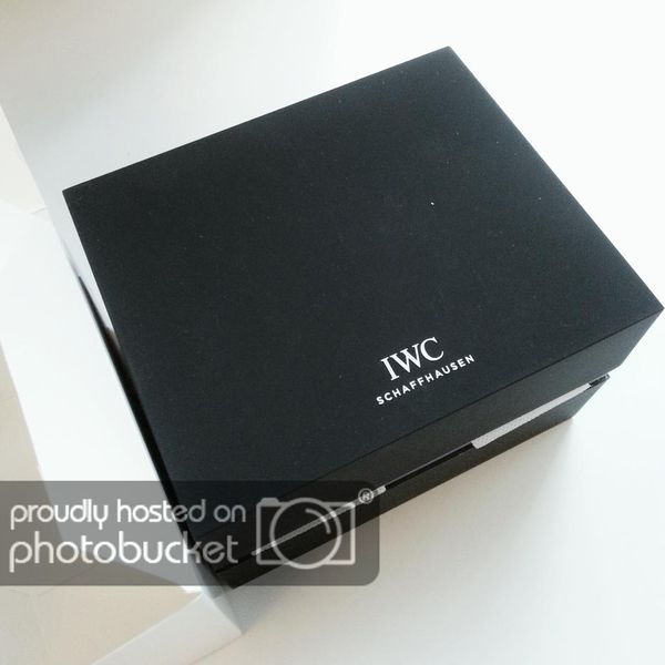FS: IWC box (NEW) | WatchCharts Marketplace