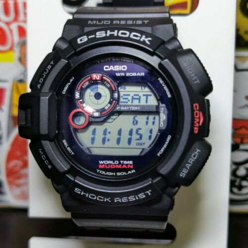Casio G shock G-9300 Twin Sensor Black MudMaster of G Compass ...