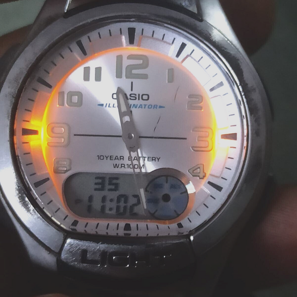 Casio Men's Watch TELEMEMO 30, Model 3793 AQ-180W, working ...