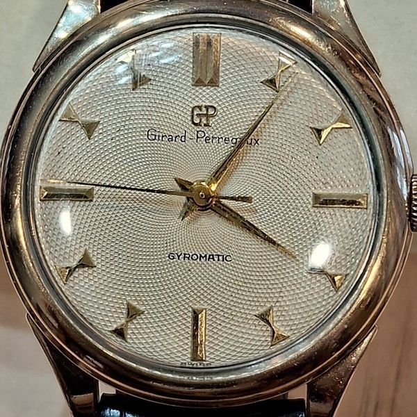 Girard Perregaux Gyromatic Gold Filled Swiss Dress Watch | WatchCharts ...