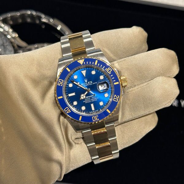 Rolex Submariner Bluesy Watch - 126613LB year 2024 | WatchCharts ...