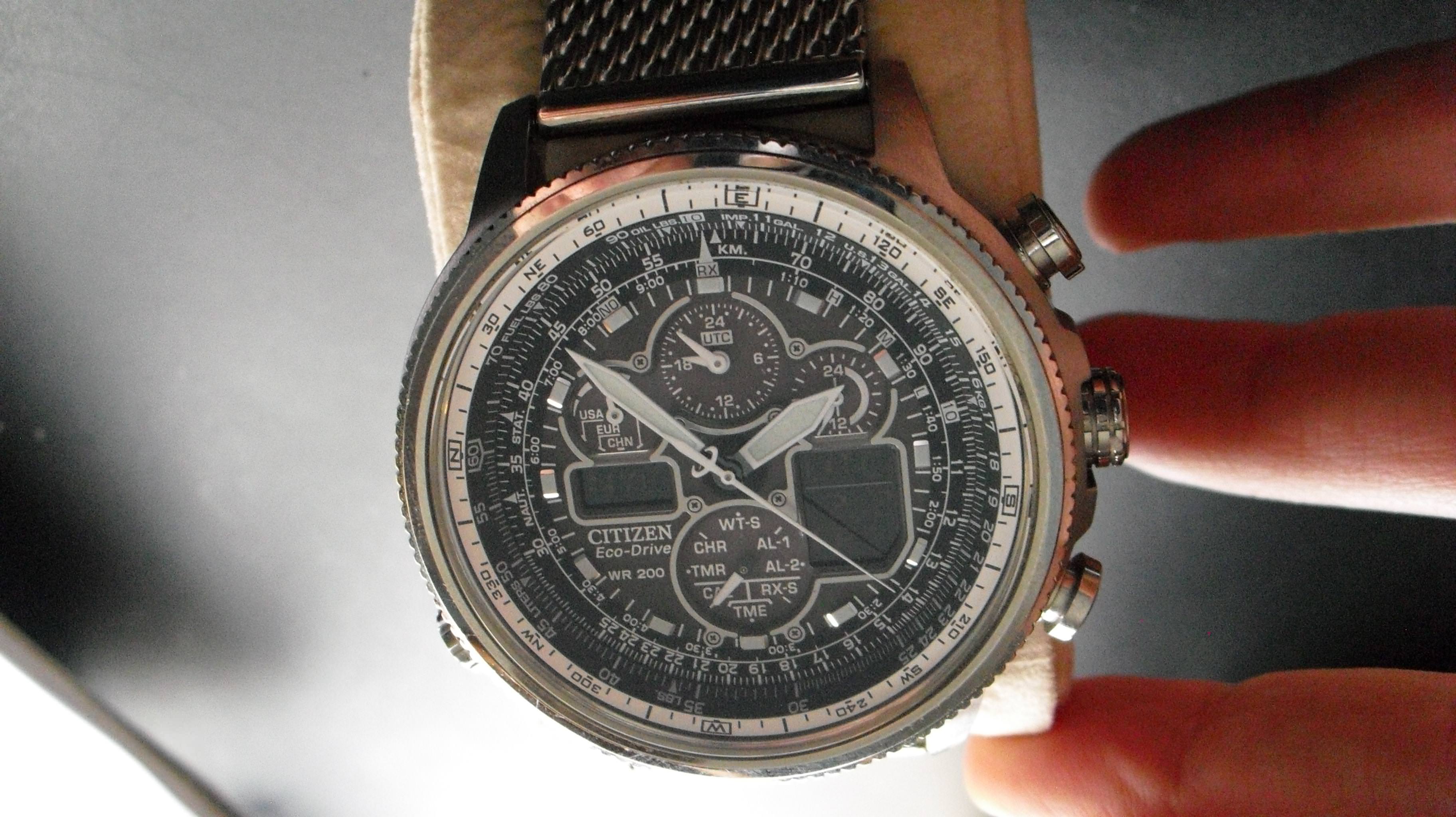 [WTS] Citizen Navihawk A-T, Model JY8030-83E. $250 OBO | WatchCharts