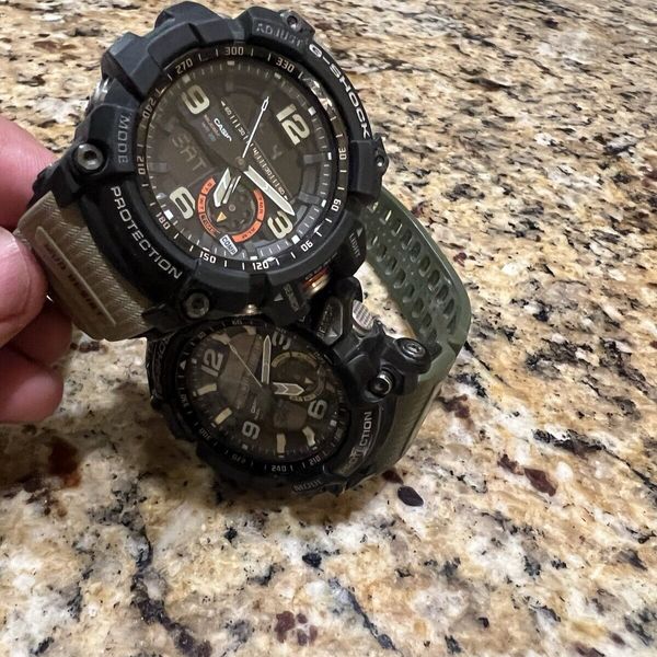SET OF 2 Casio G Shock GG-1000 Mudmaster/l | WatchCharts Marketplace