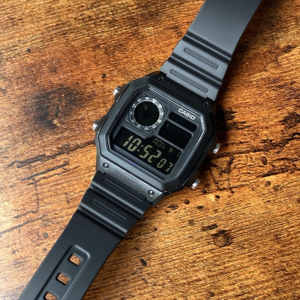 Negative Display Casio Ae1200 Mod | WatchCharts Marketplace
