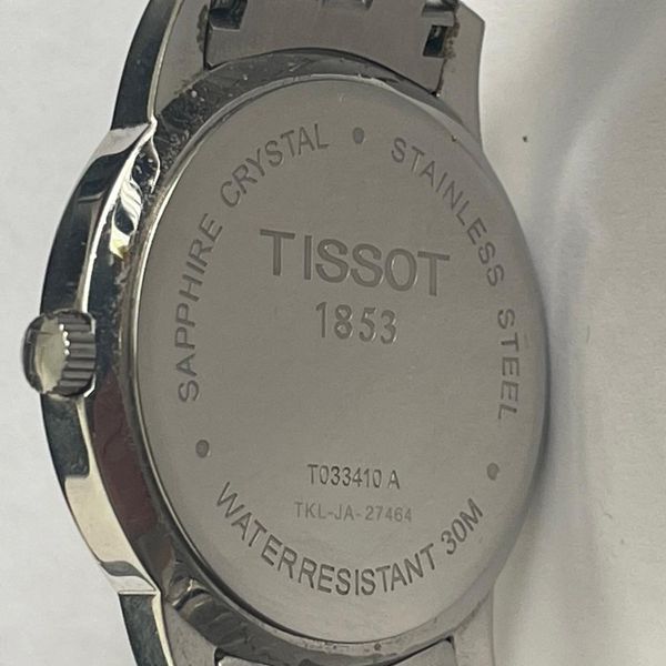 Tissot Classic Dream T033410B Menâ s Analogue Watch | WatchCharts ...