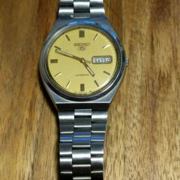 Seiko 5 Automatic Watch 6039 Made in 1984 | WatchCharts Marketplace